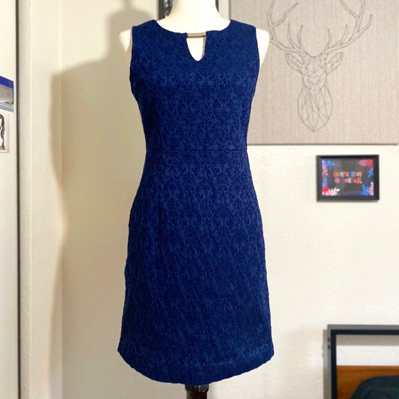 CLN | Dresses | Blue Bodycon Dress | Poshmark